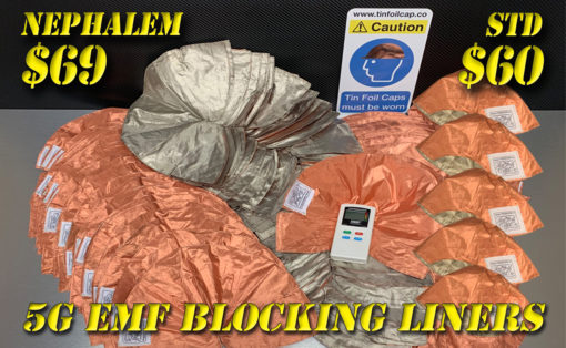 Tinfoilcap – Hand Made Caps with 5G Protection