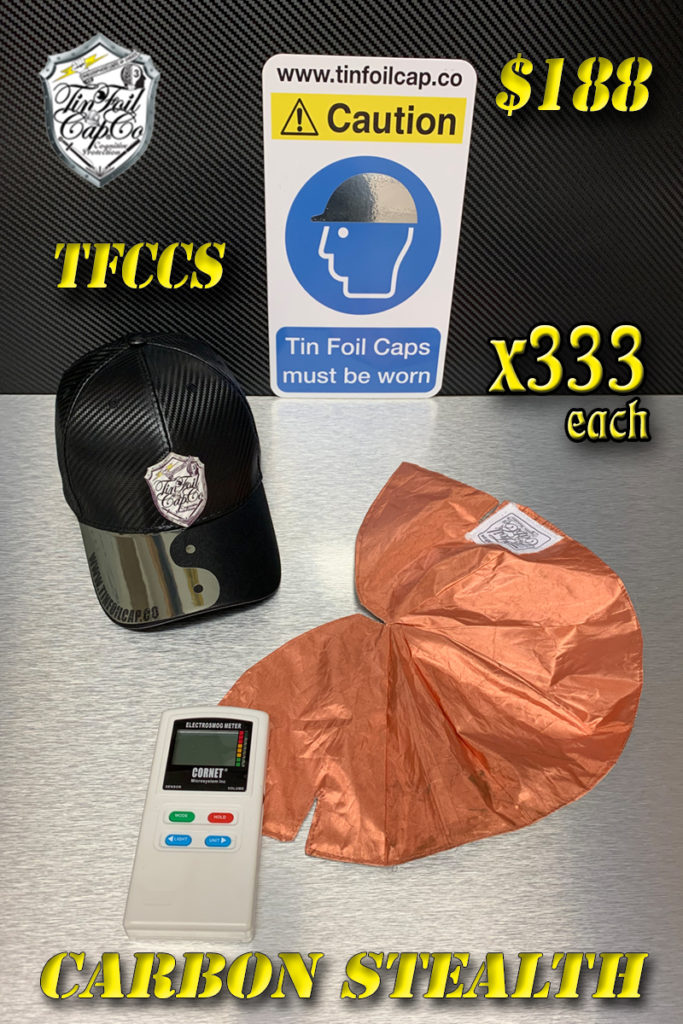 Tinfoilcap – Hand Made Caps with 5G Protection