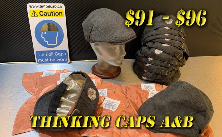 Tinfoilcap – Hand Made Caps with 5G Protection