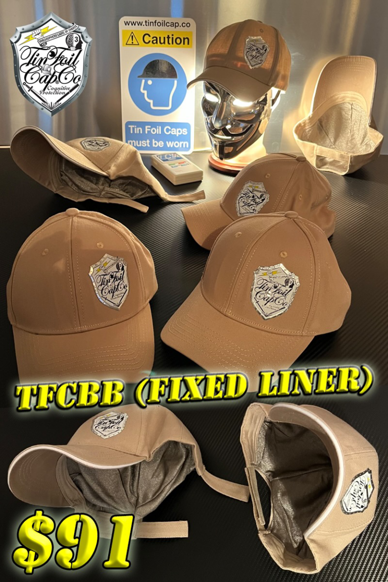 Tinfoilcap – Hand Made Caps with 5G Protection